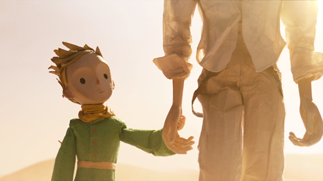 The Little Prince (2015) ☆☆1/2(2.5/4): A mild animation film with few ...