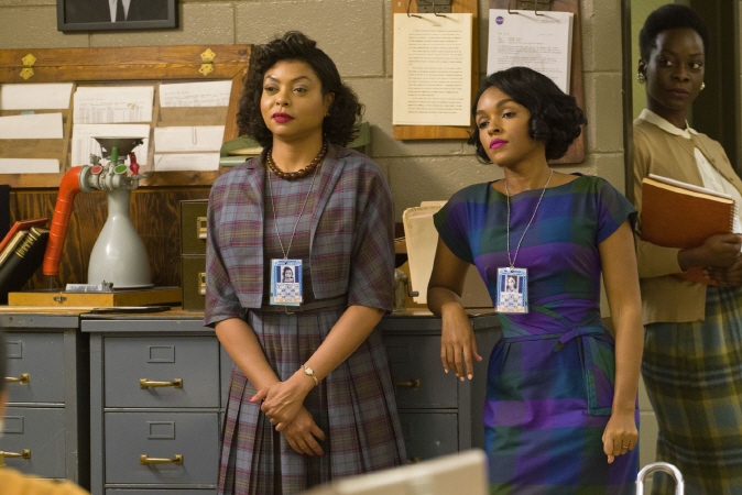 Hidden Figures (2016) ☆☆☆(3/4): Three black female figures in NASA ...